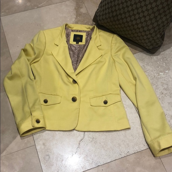 Outback Red | Jackets & Coats | Obr Yellow Blazer | Poshmark